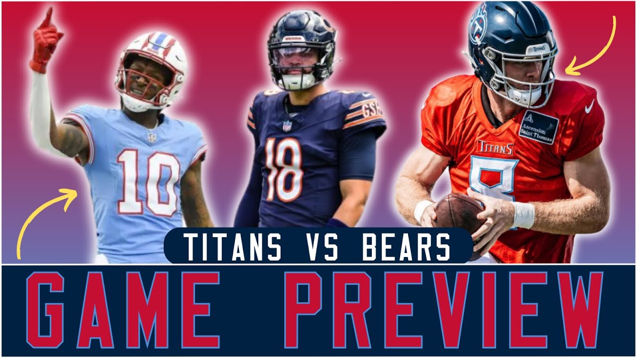 Tennessee Titans Week 1 Game Preview Vs. Chicago Bears 2024 - YouTube