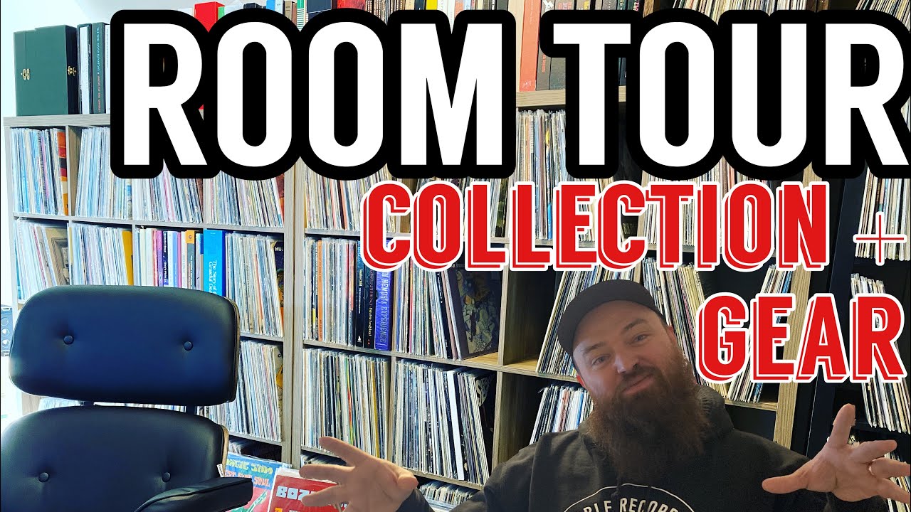 Room Tour! Record Collection + Audio Breakdown - YouTube