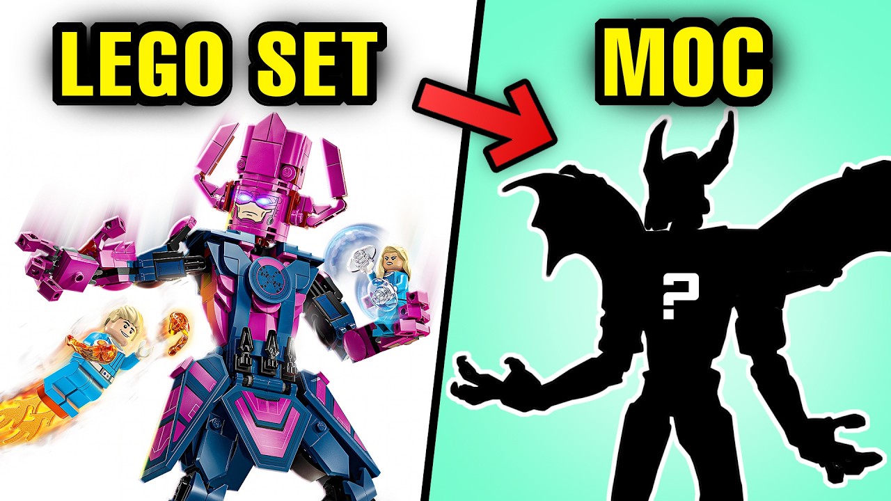 The New LEGO F4 GALACTUS SET Has AMAZING PIECES - YouTube