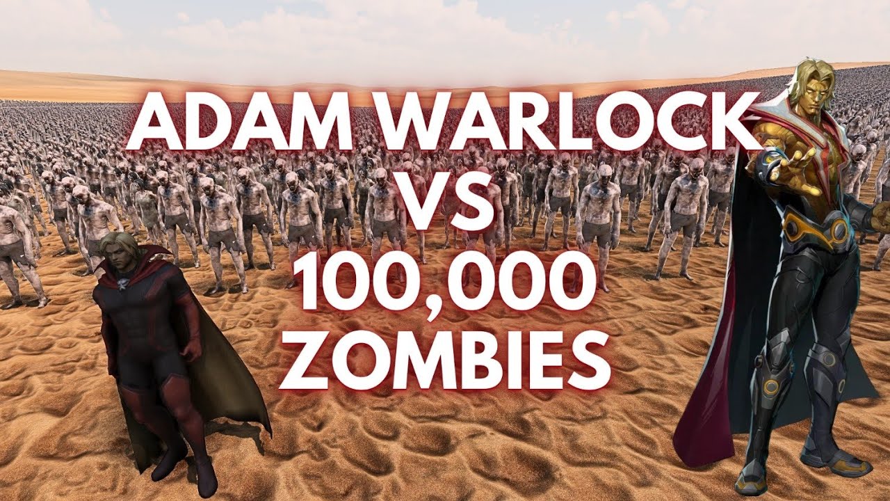Adam Warlock vs 100,000 Zombies - Ultimate Epic Battle - YouTube