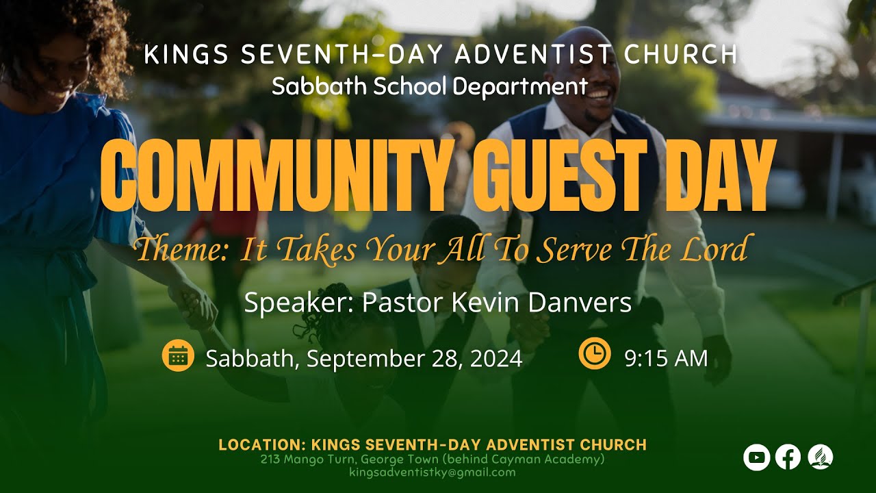 Community Guest Day || Pastor Kevin Danvers || "What God Touches, He ...
