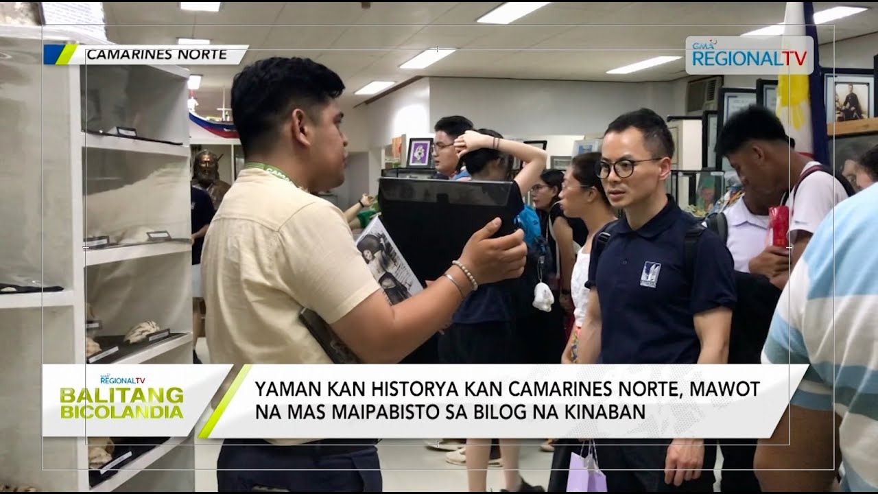 Balitang Bicolandia: Museo Bulawan kan Camarines Norte, bubukasan para ...