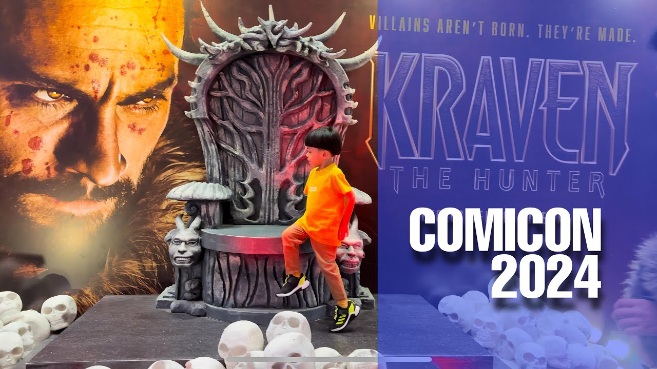 COMICON 2024 Day 1 #Comicon - YouTube