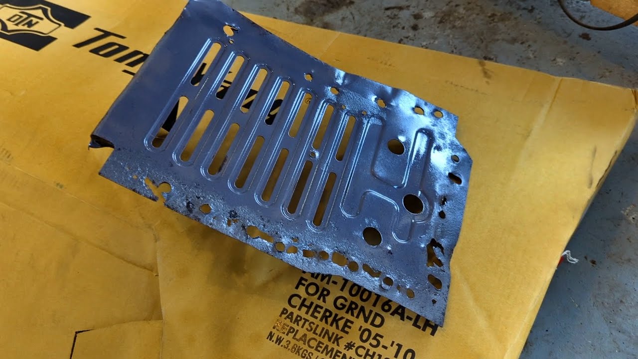 "Teaser" Battery Tray Air Deflector Salvage - YouTube