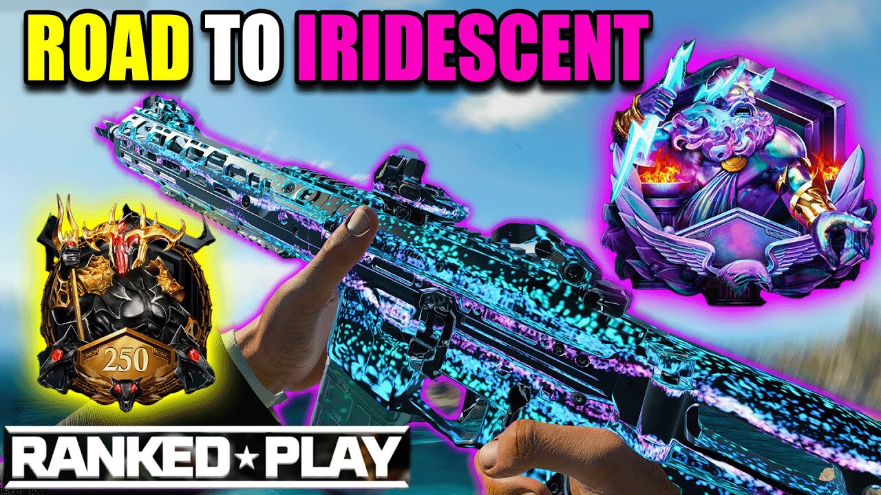 BRONZE TO IRIDESCENT IN BLACK OPS 7 RANKED PLAY - YouTube