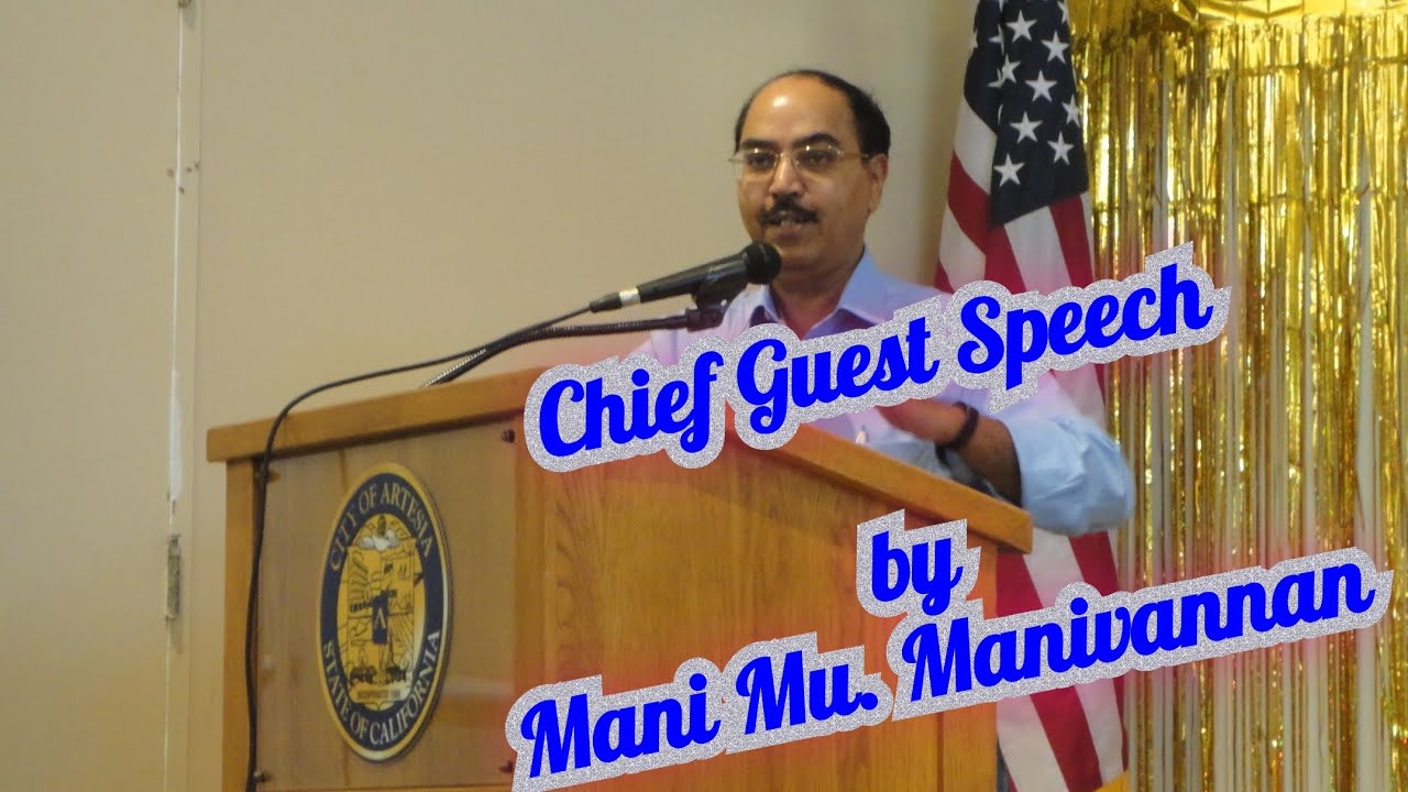 CTS Diwali Kondattam 2024 - Chief Guest Speech by Mani Mu. Manivannan - YouTube