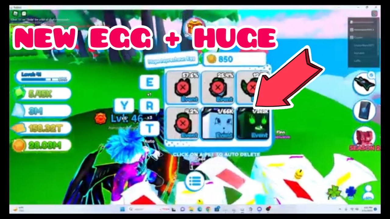 PET RIFT SECRET UPDATE! NEW EGG/HUGE & TRADES ARE BACK! - YouTube