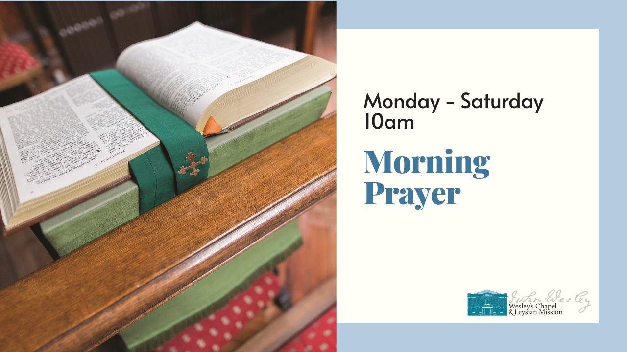 10.00am Friday 9th June 2023, Morning Prayer - YouTube