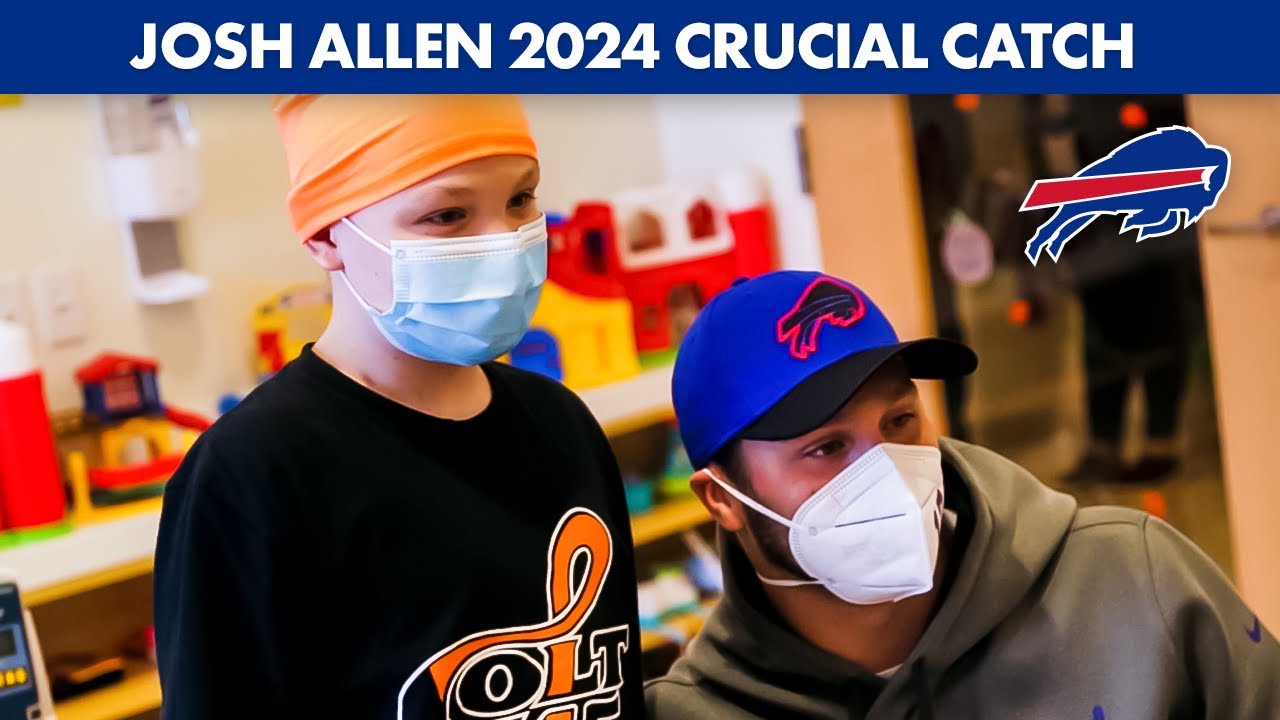 Josh Allen's Connection To Young Fan | Crucial Catch | Buffalo Bills ...