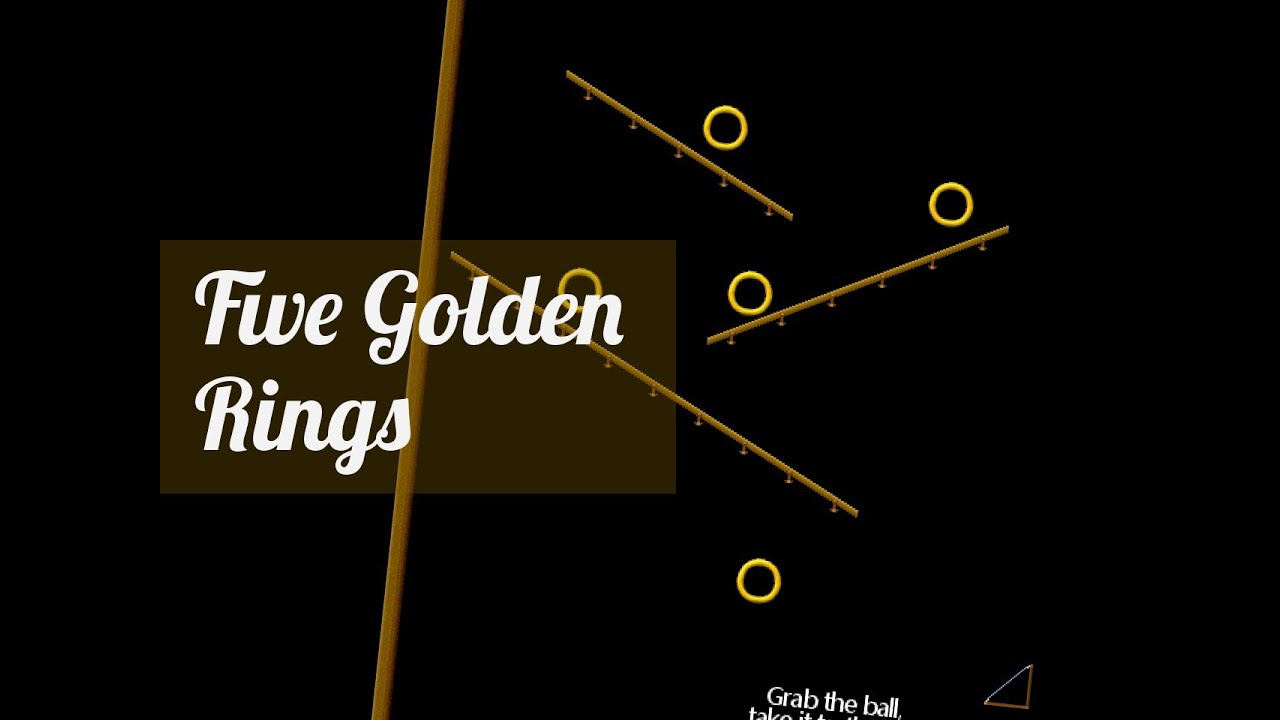 The Fifth Day Before Christmas... Five Golden Rings! - YouTube