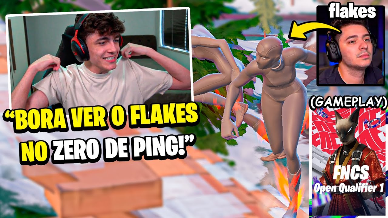 Flakes Power na FNCS com PING ZERO pela PRIMEIRA VEZ! (SEMIFINAL FNCS) - YouTube