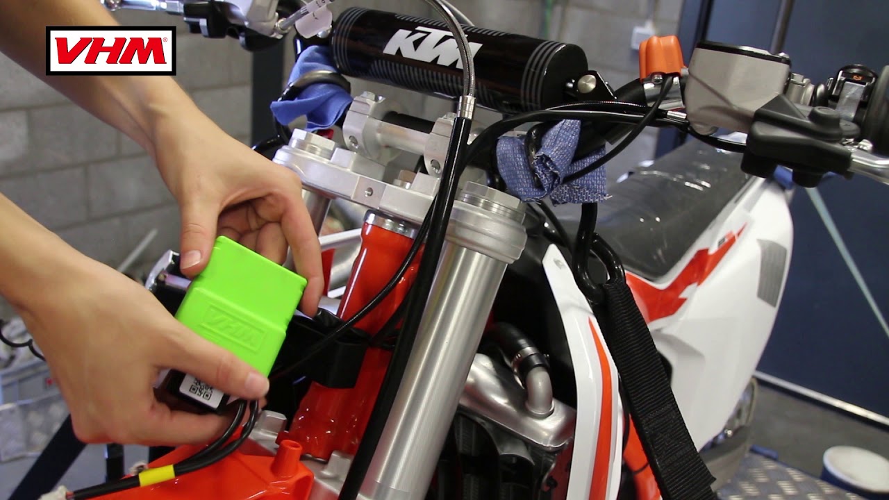 VHM mounting CDI 65SX without map switch - YouTube