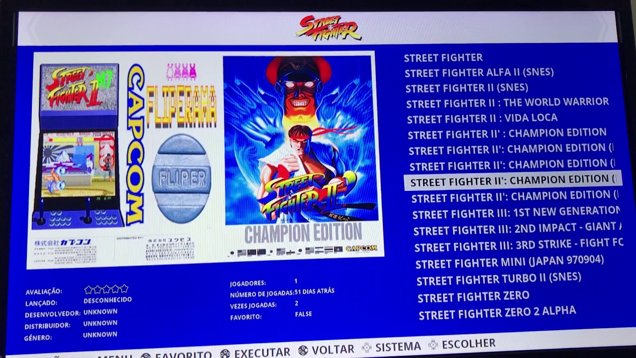 menu do meu batocera 5.8 - YouTube