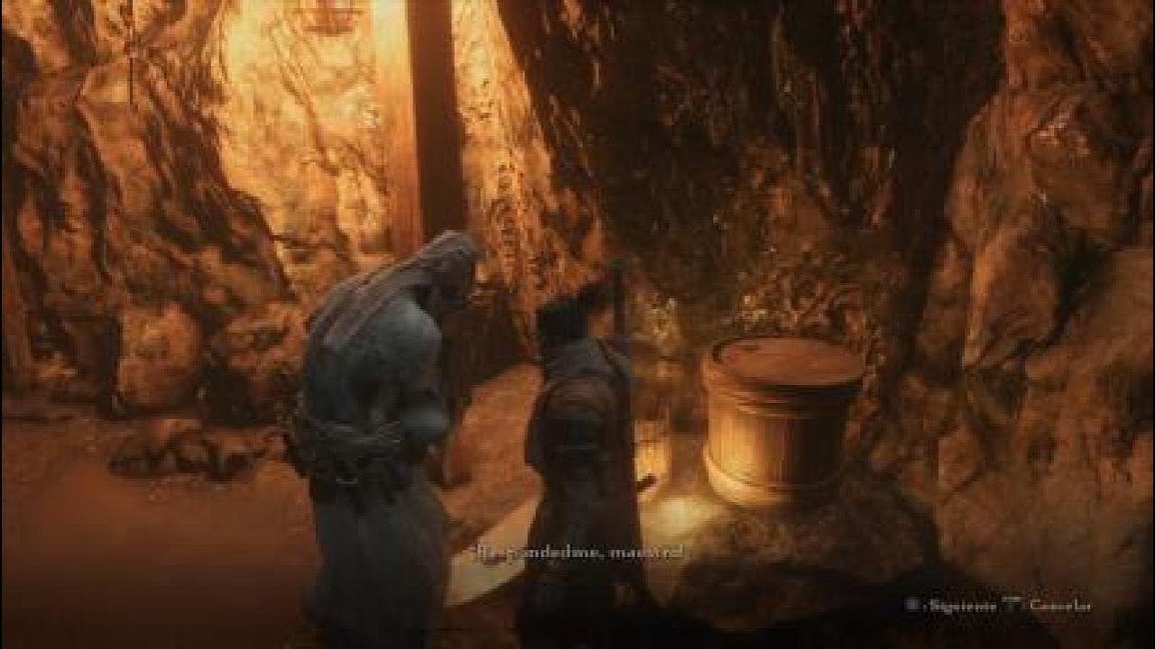 SEKIRO SHADOWS DIE TWICE. Npc Maestro Dosaku y su discpulo - YouTube