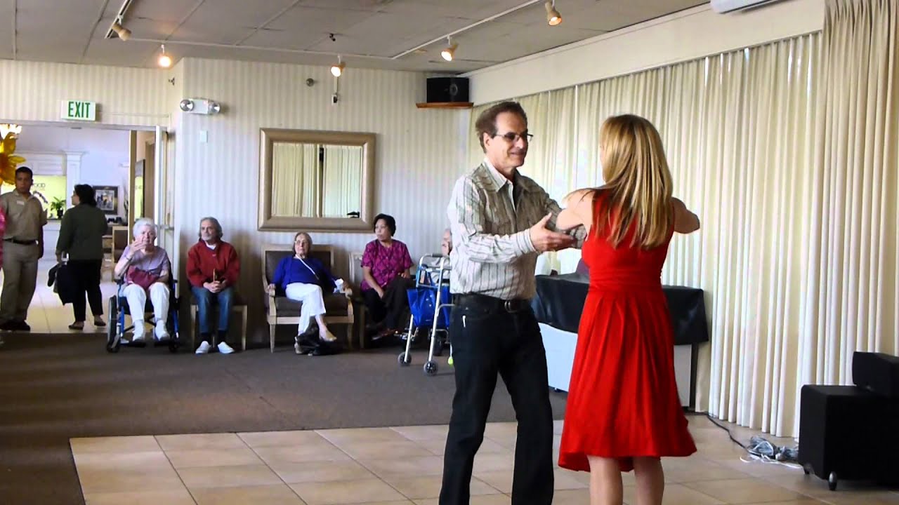 Marc & Marilyn - Waltz - USDANCE LA - Sr Outreach program - Westwood ...