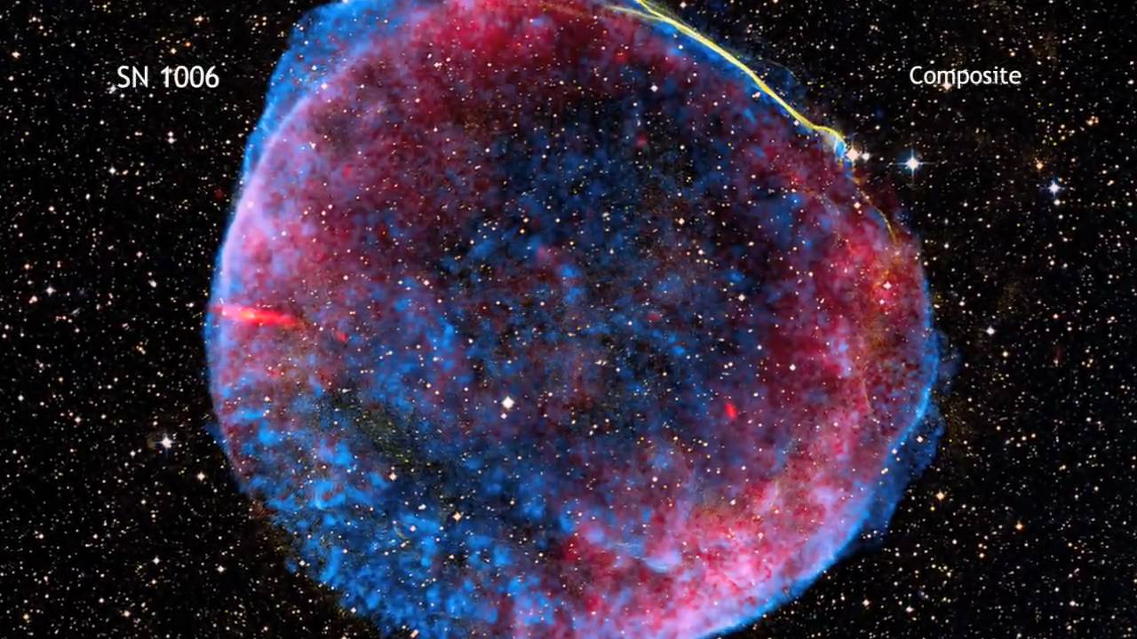 SN 1006 AD The Brightest Supernova "Guest Star" Ever Seen on Earth ...