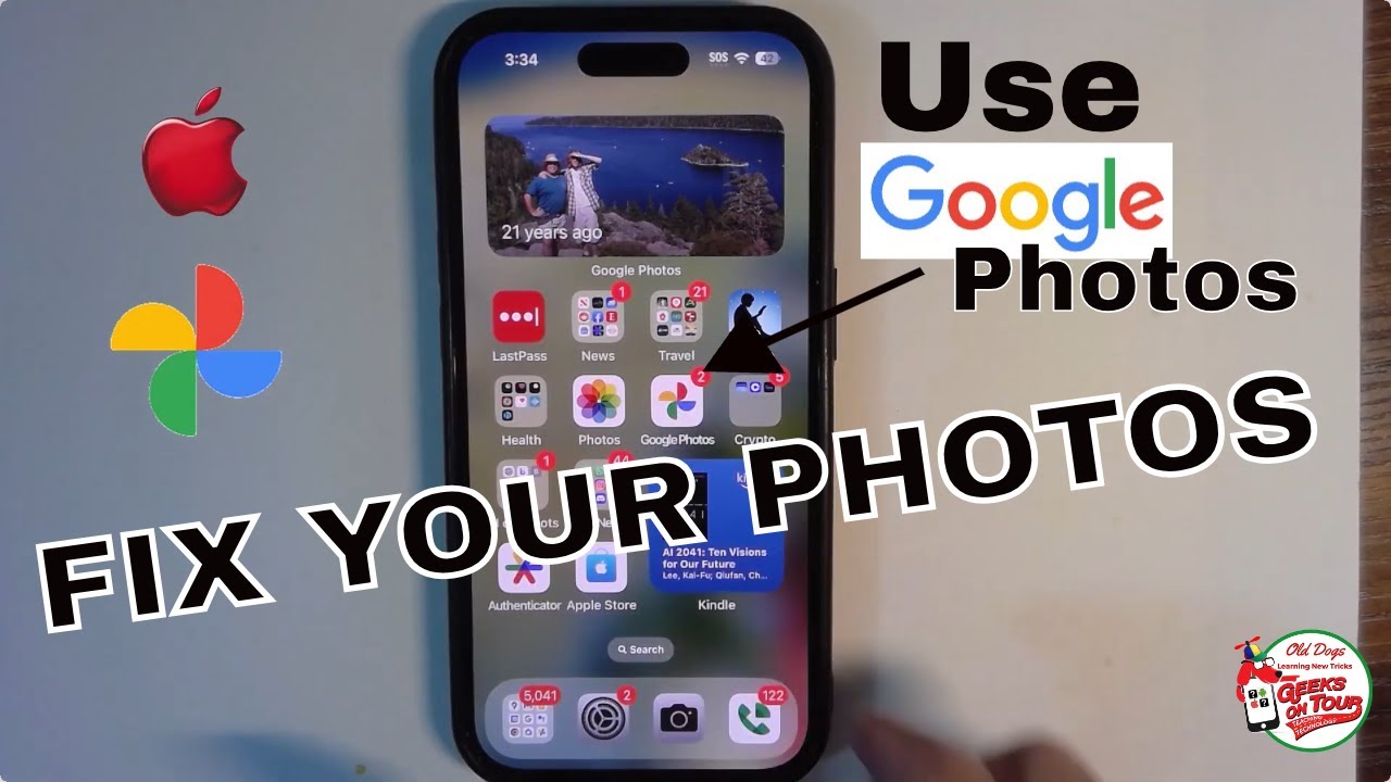 Google Photos Basic Edits for iPhones - also Android - YouTube