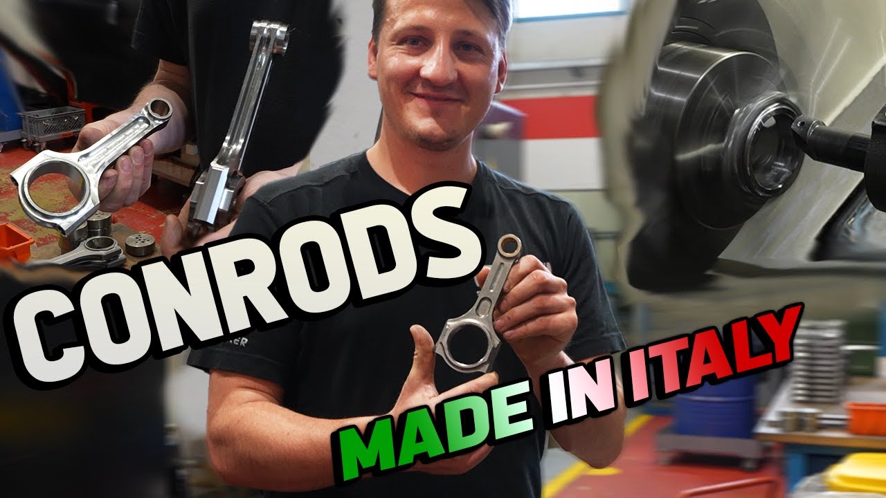 Highend Conrods- Made in Italy 🇮🇹 l Factory Tour l Subi-Series - YouTube