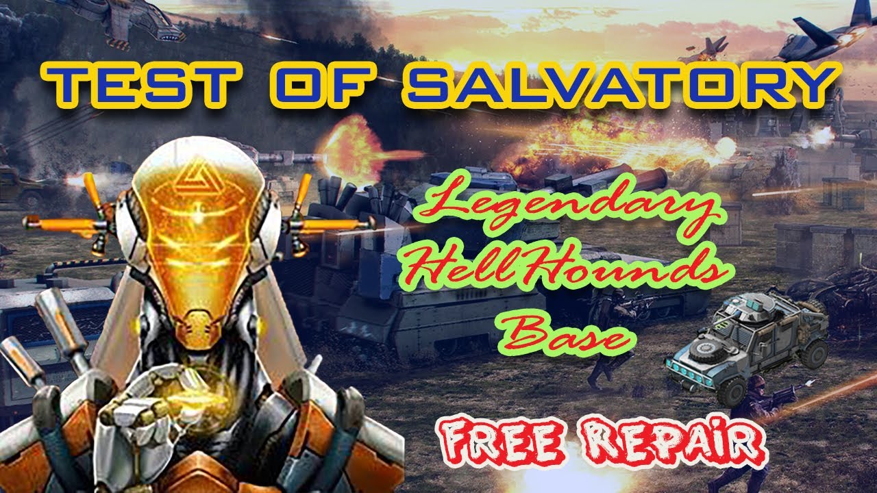 SALVATORY TEST IN HELLHOUND BASE - YouTube