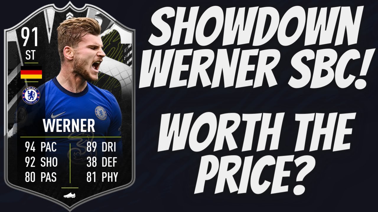 Showdown Werner Sbc Worth The Price Fifa 21 Ultimate Team Youtube