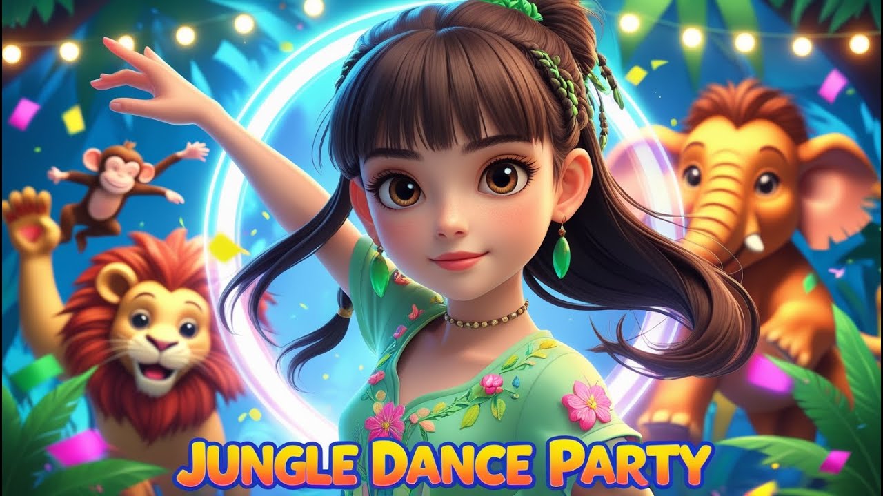 Jungle Dance Party - Fun Animal Song for Kids to Sing & Dance! - YouTube