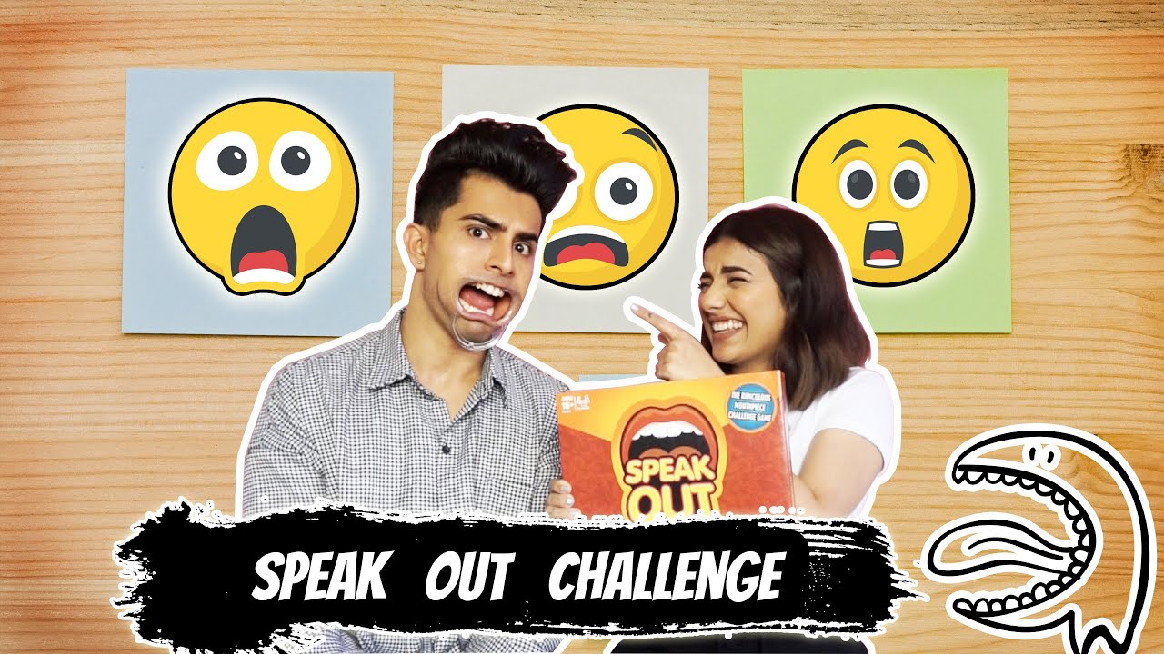 CRAZY SPEAK OUT CHALLENGE!!! Ft GujjuUnicorn🤣 - YouTube