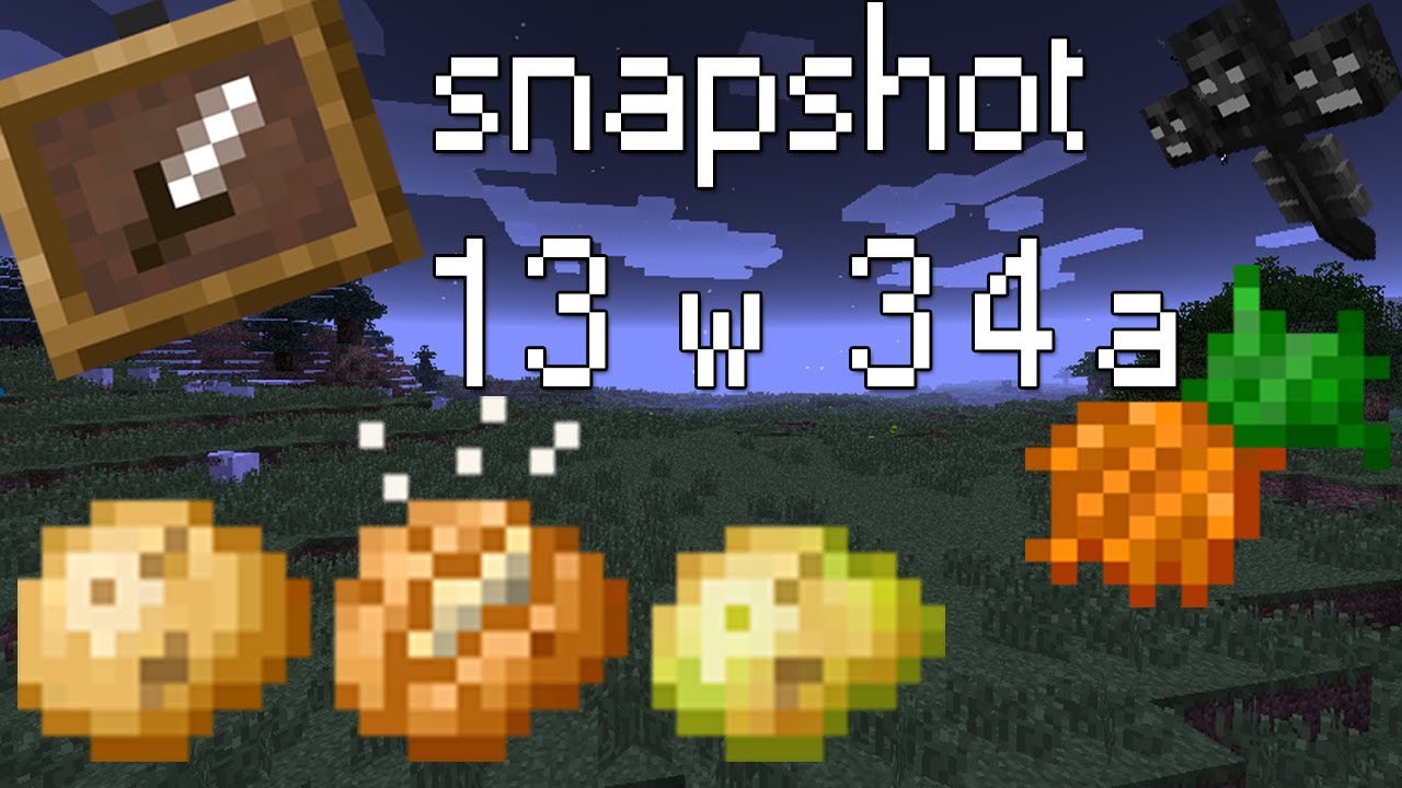 Minecraft 1.4 SNAPSHOT 12w34a - WITHER - BRAMBORY - MRKEV - YouTube