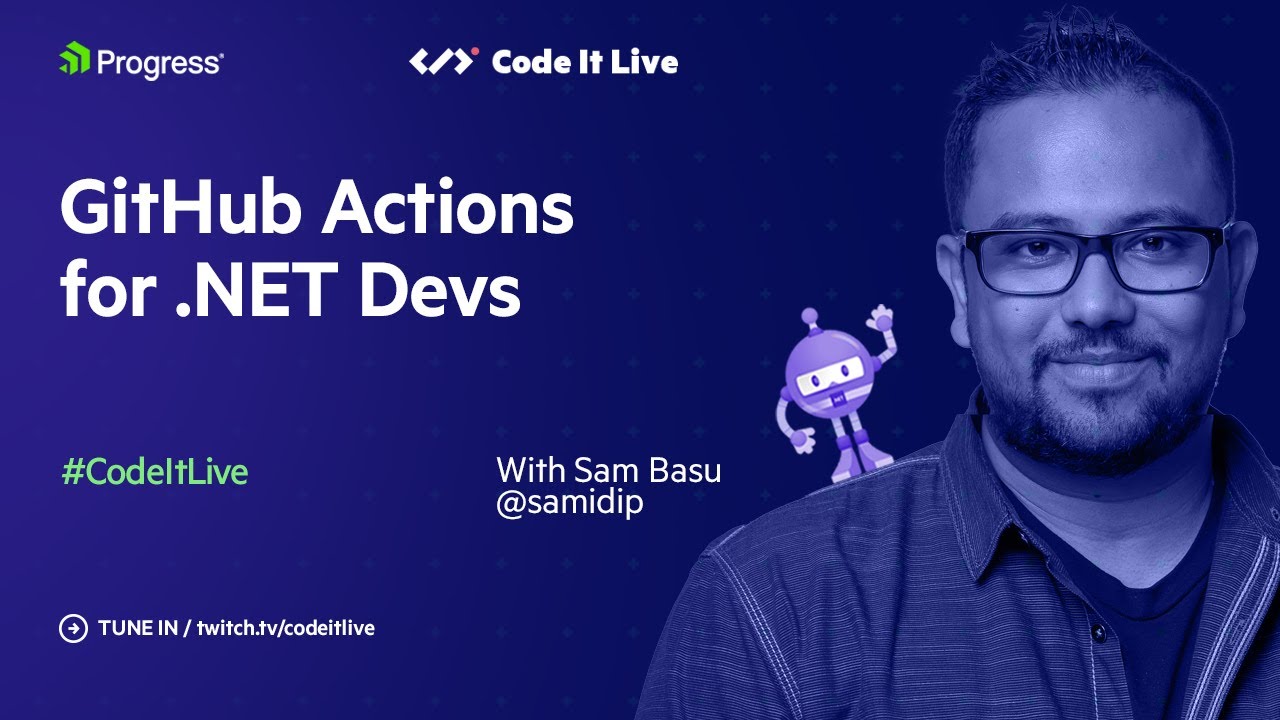 dotNET Dev Show: GitHub Actions for .NET Devs w/ David Pine - YouTube