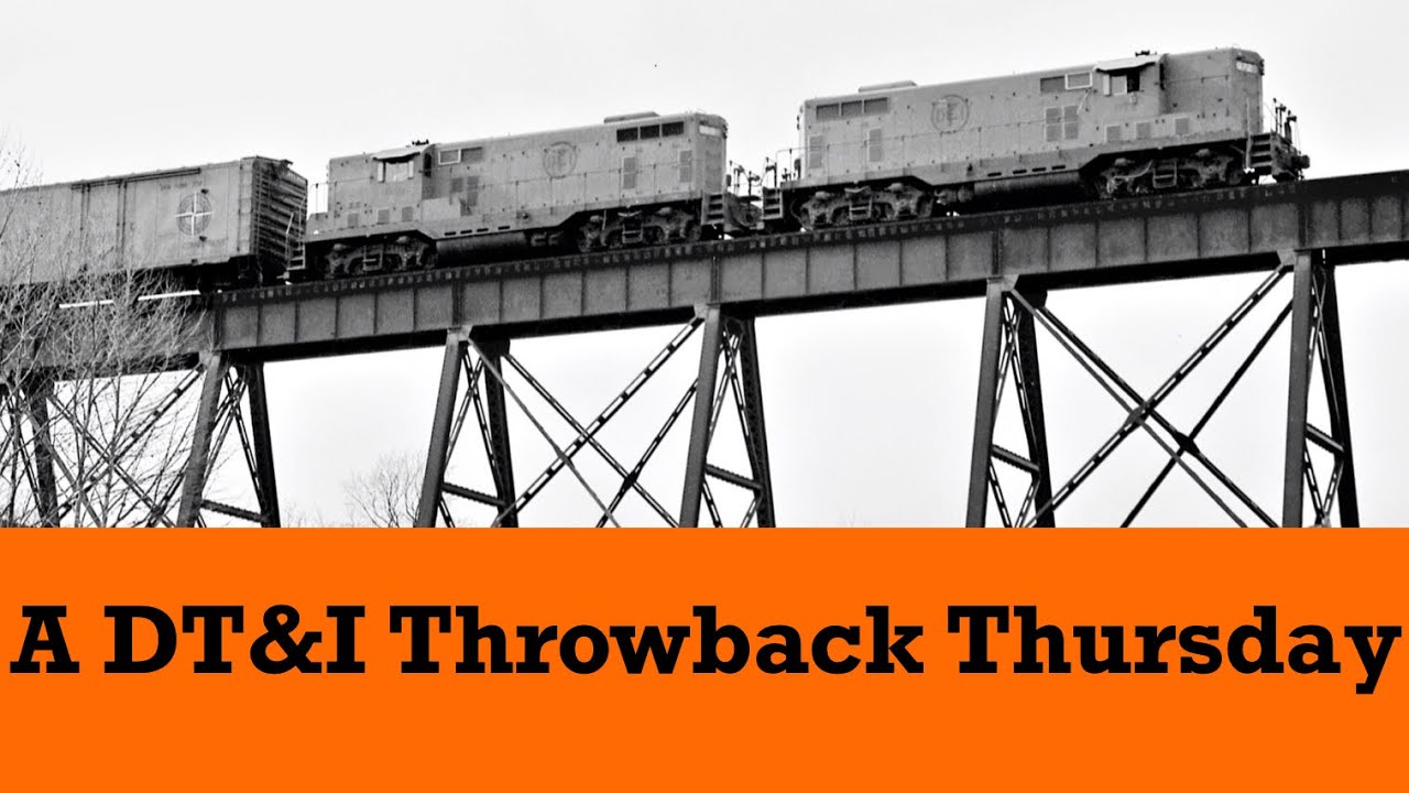 DT&I GP7s on a Throwback Thursday - YouTube