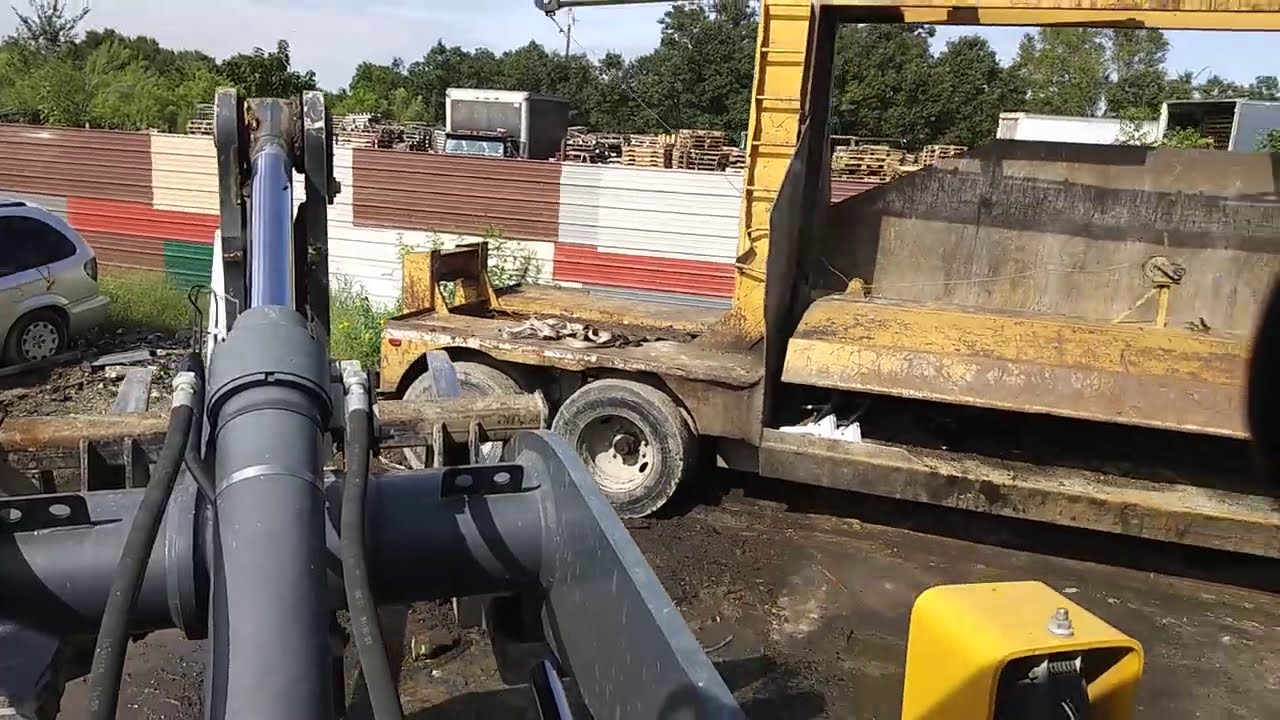 Racing to Set up The Car Crusher 🏆 - YouTube
