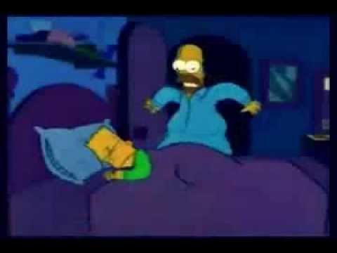 El coco esta en la casa - Simpson - YouTube