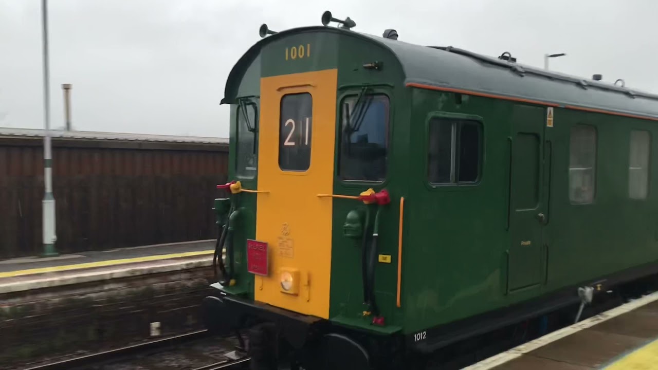 Br class 201 001 work’s The Southern marina railtour 2022 - YouTube