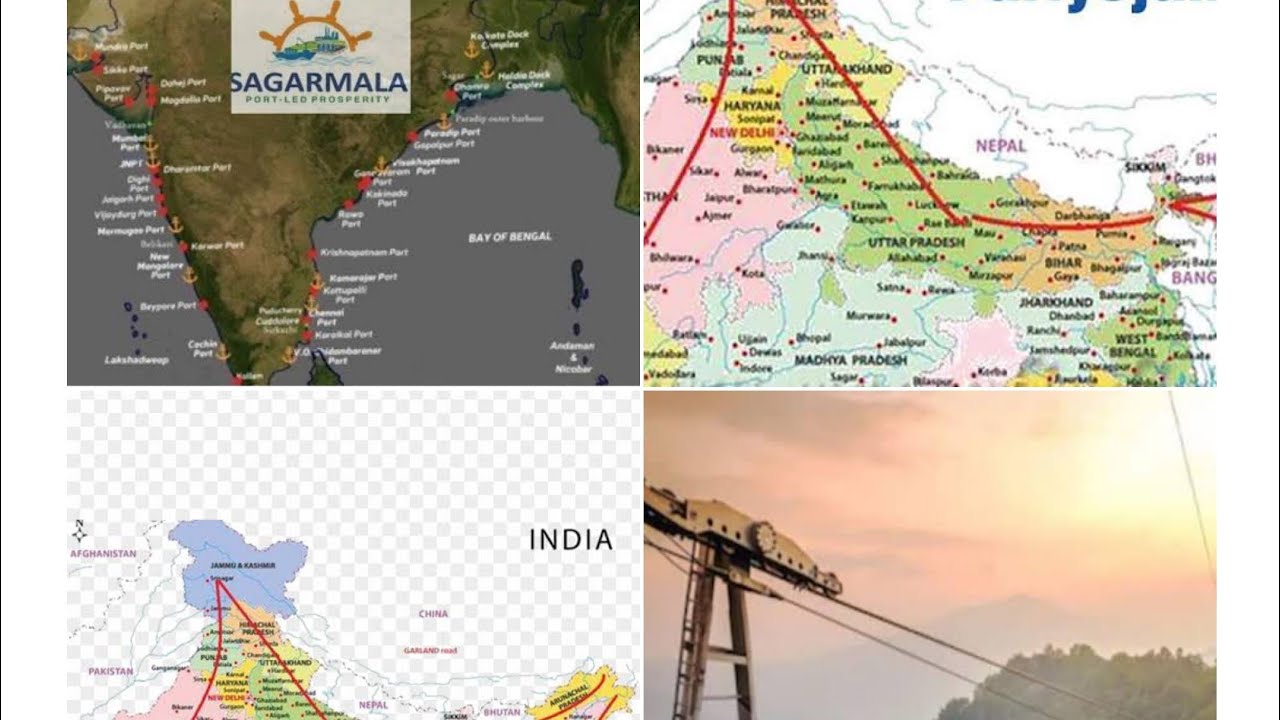 BHARATH MALA || PARVAT MALA || SAGAR MALA || TNPSC || UPSC || TAMIL ...