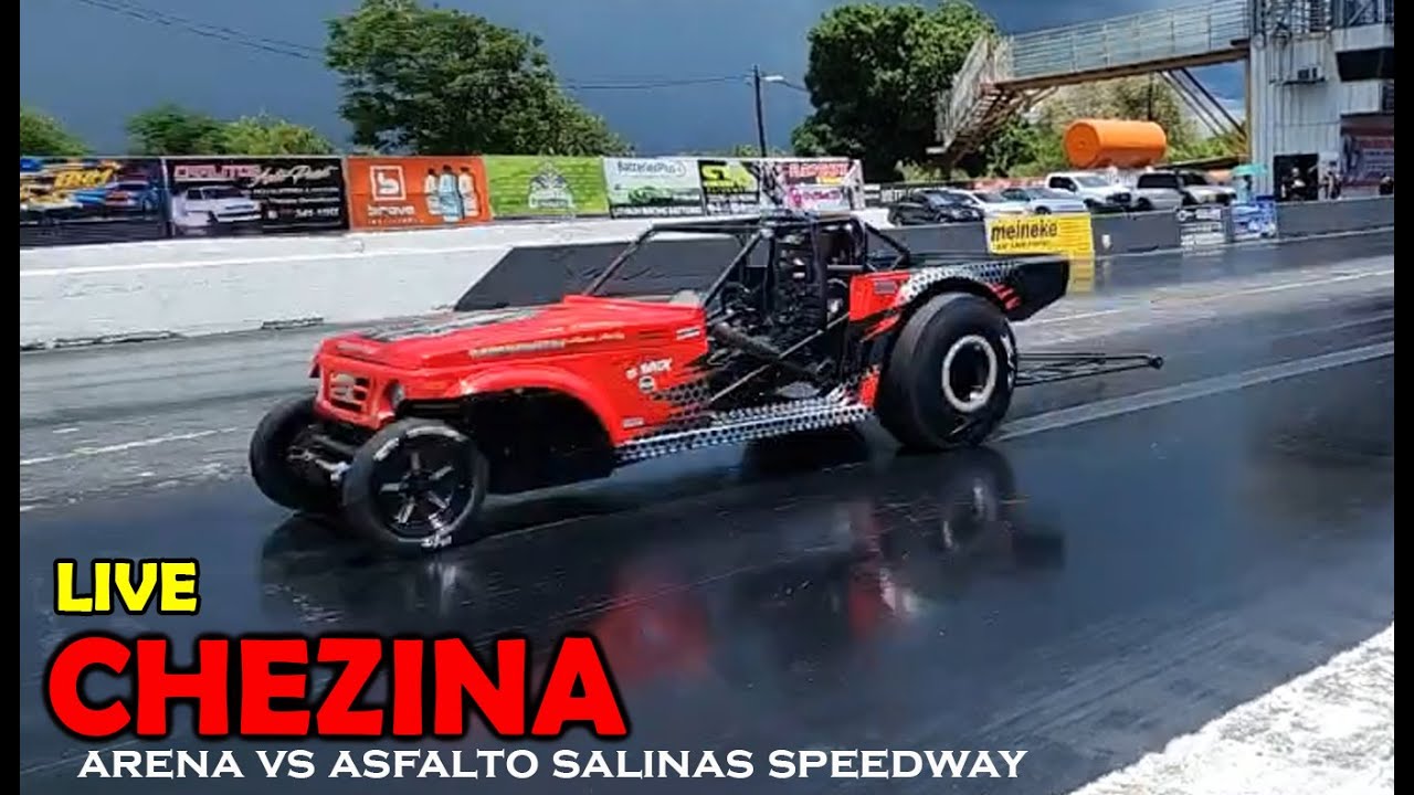 LIVE CHEZINA IS BACK 1er Pase I ARENA VS ASFALTO SALINAS SPEEDWAY 11 ...