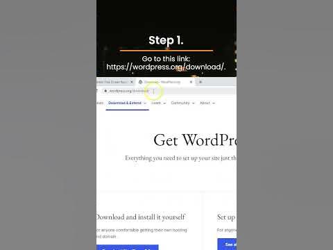 How to Download WordPress Step-by-Step - YouTube