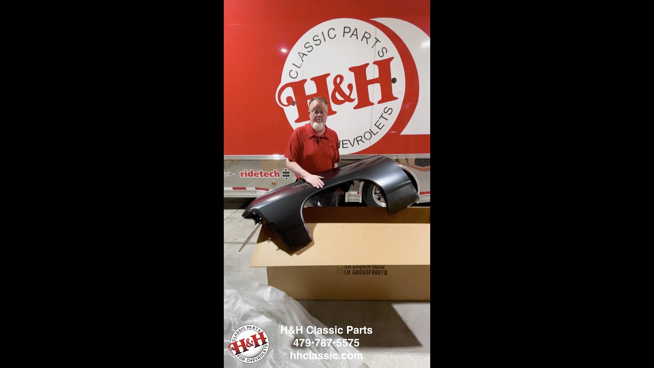 Check It Out! Another New Product! 67 Impala Front Fenders - YouTube