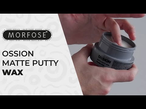 Morfose Ossion Putty Wax ile saçlarınızda tüm gün yüksek tutuculuk 🩶 | Morfose Cosmetics