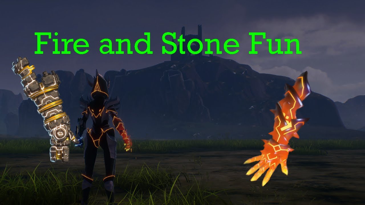 Spellbreak BR Casual Gameplay: Fire and Stone Fun - YouTube