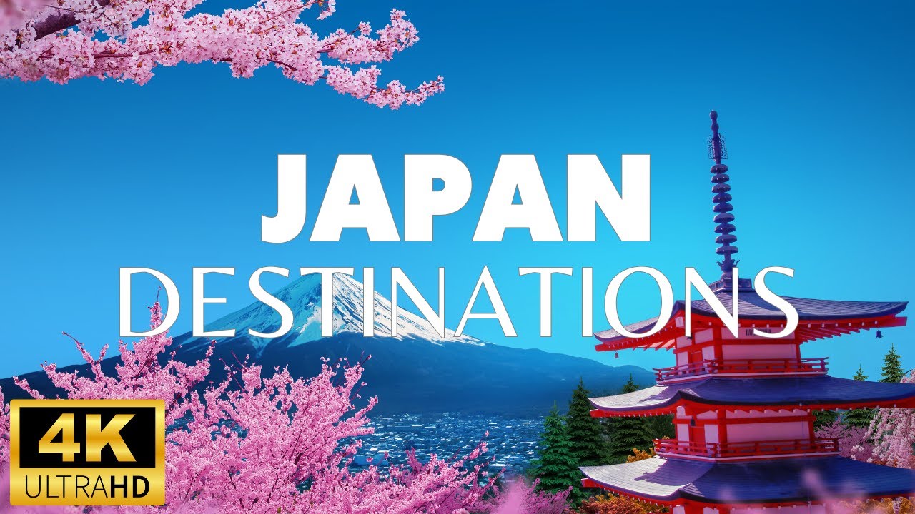 AMAZING Top 5 Japanese Cities, Relaxing Travel Video-Guide (4K) BGM ...