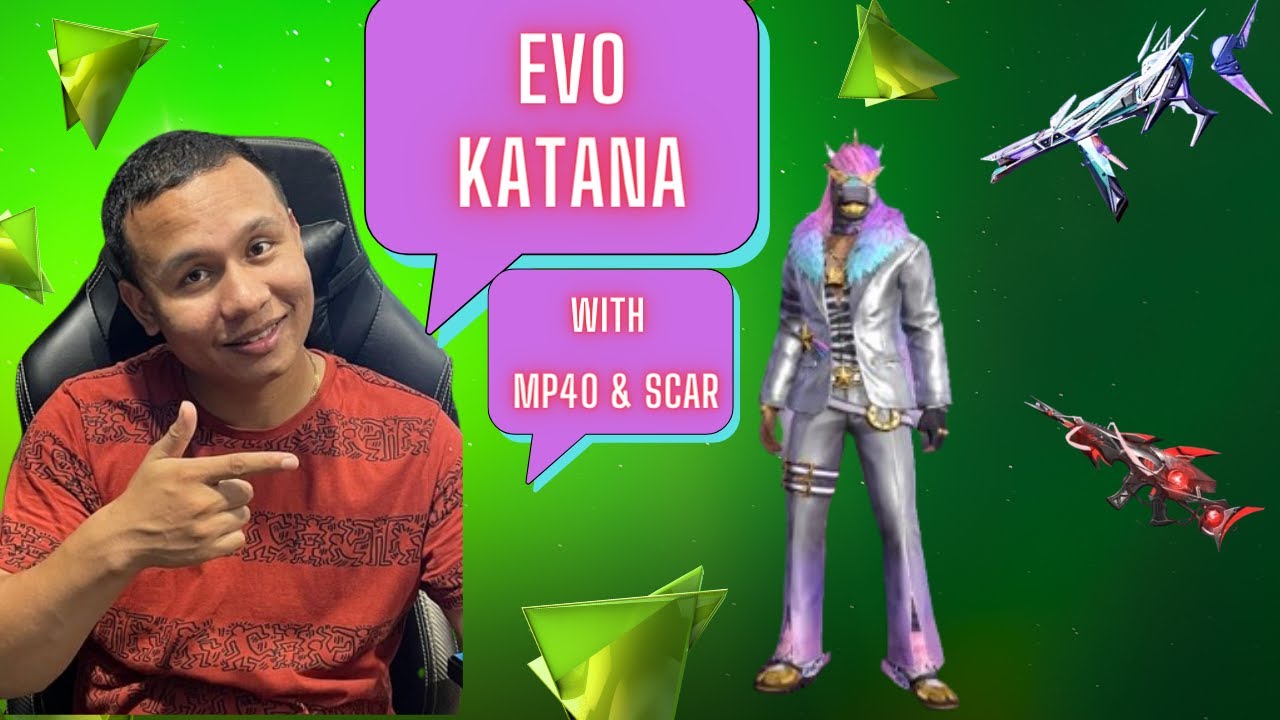 Golden Sakura & Evo Katana Best Use in Solo Vs Squad Tonde Gamer - Free ...