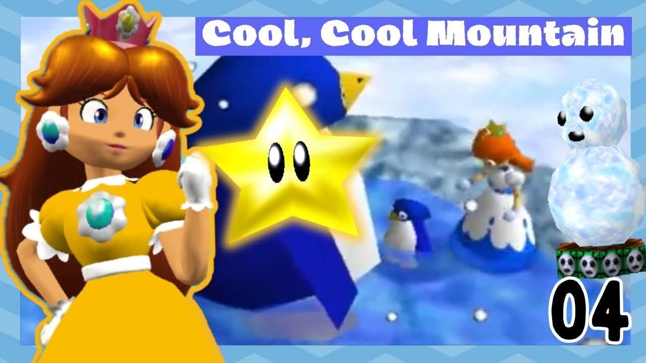 Super Princess Daisy 64 - Part 4 (Cool, Cool Mountain) - YouTube