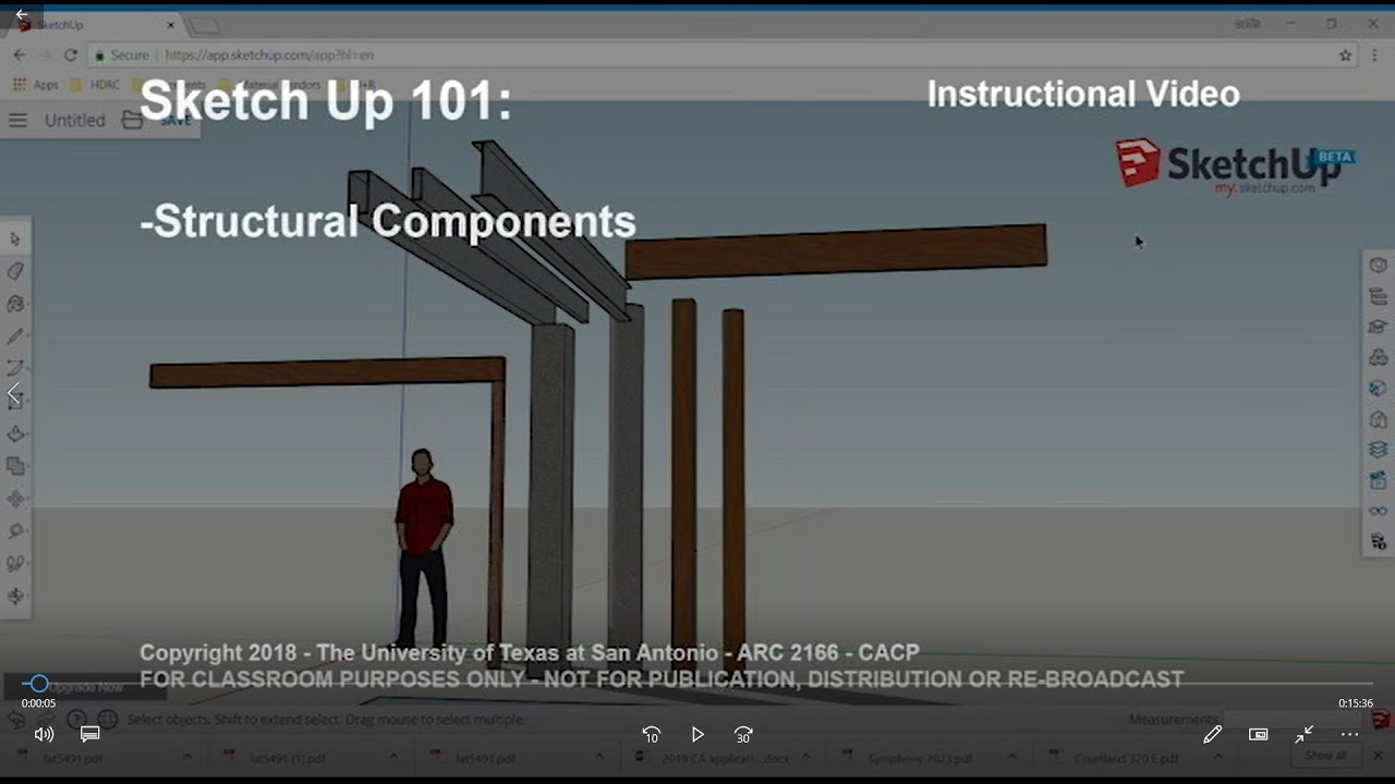 SketchUp Structural Components - YouTube