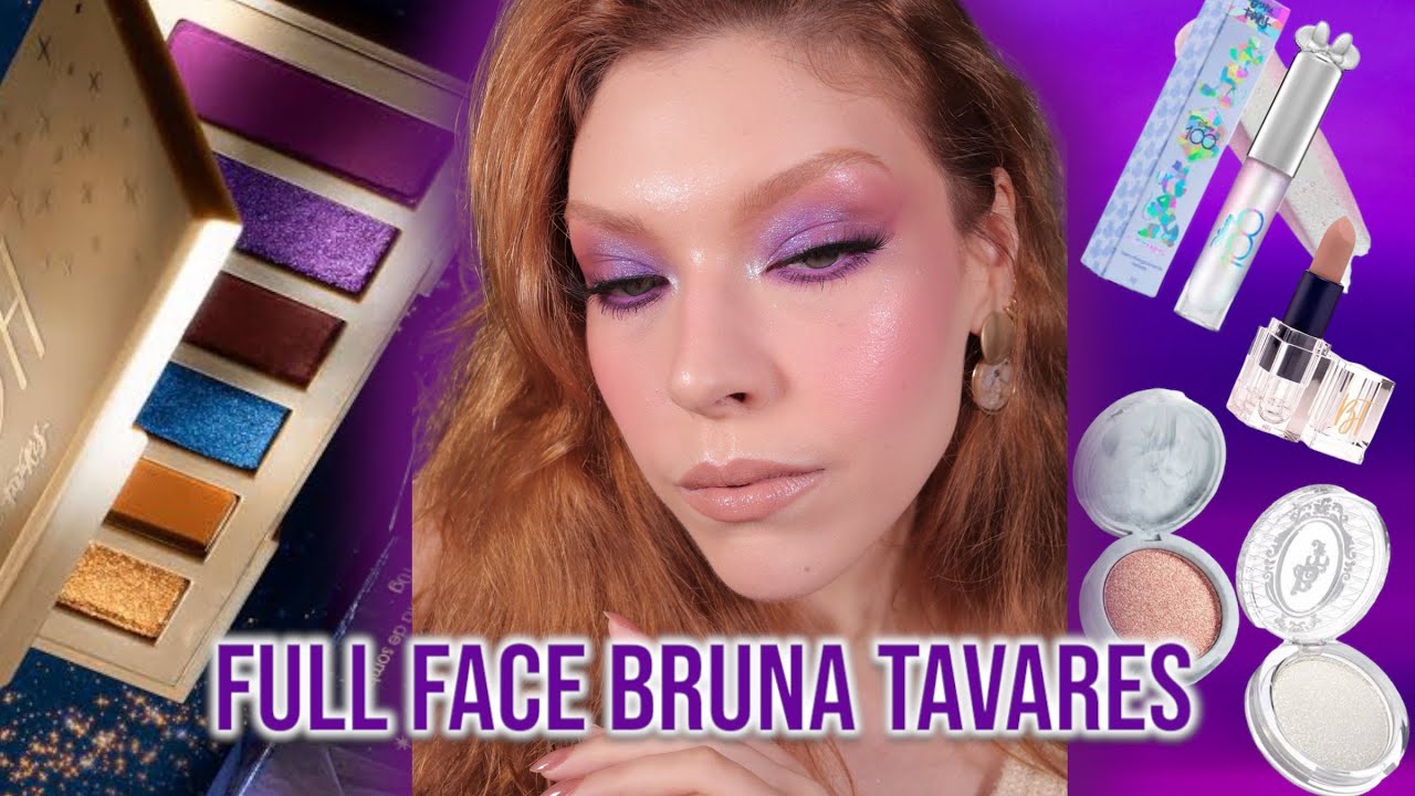 FULL FACE BRUNA TAVARES + PALETA WISH - YouTube