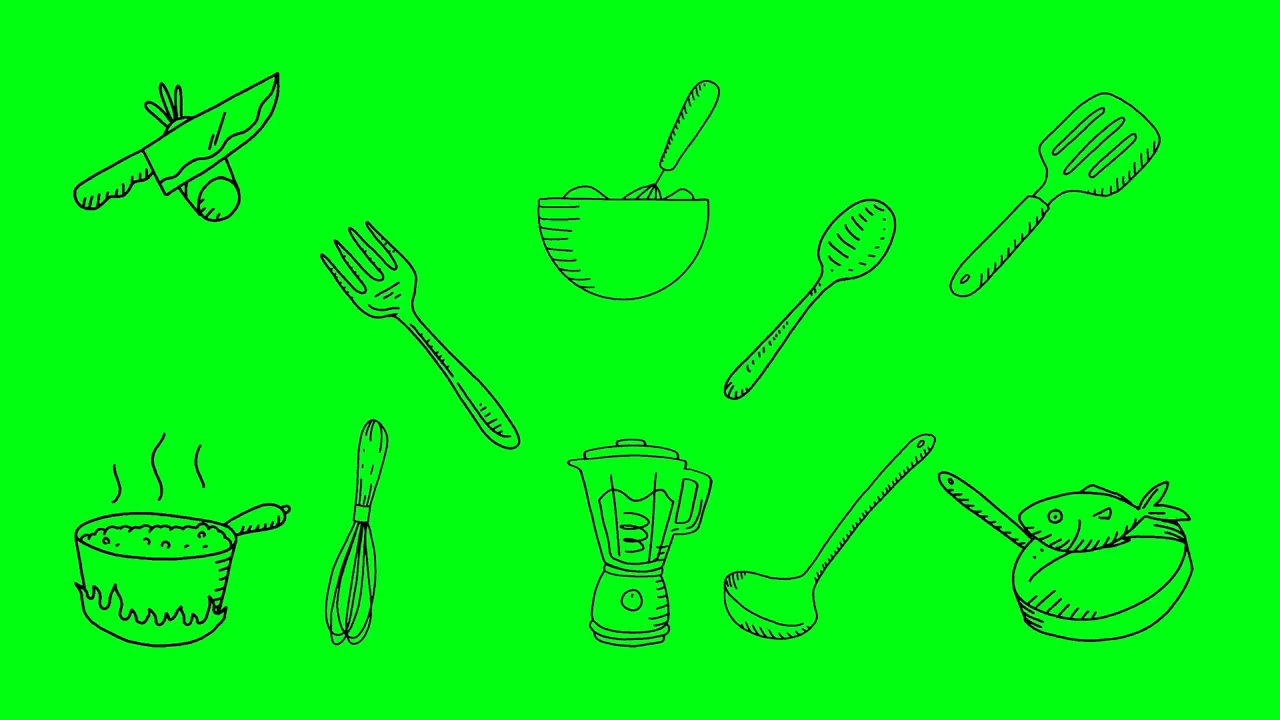 green screen food - YouTube