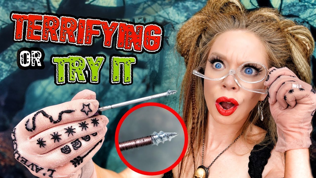 SCREWDRIVER MASCARA?! - TERRIFYING or TRY IT? - YouTube