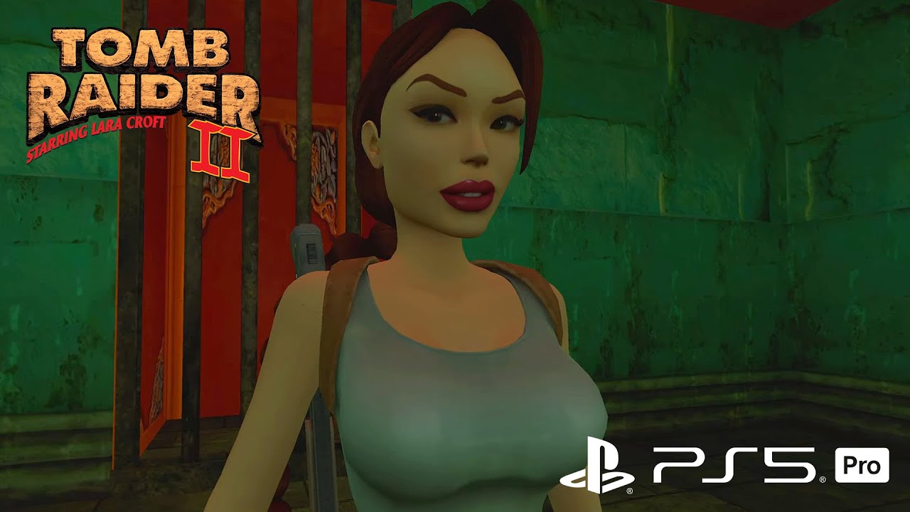 Tomb Raider II Remastered PS5 Pro - The Dragon's Lair - YouTube