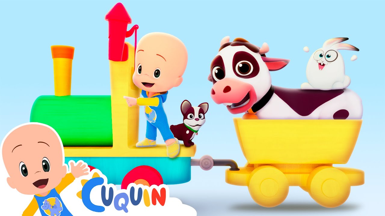 Big & Small Train | Magical tunnels | Cleo & Cuquin | Telerin Family ...