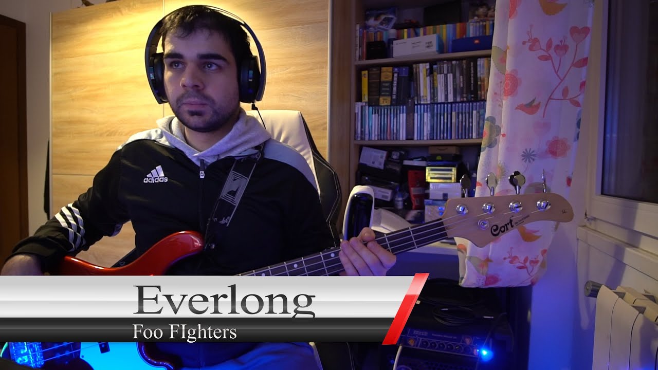 Everlong - Foo Fighters cover BASS - YouTube