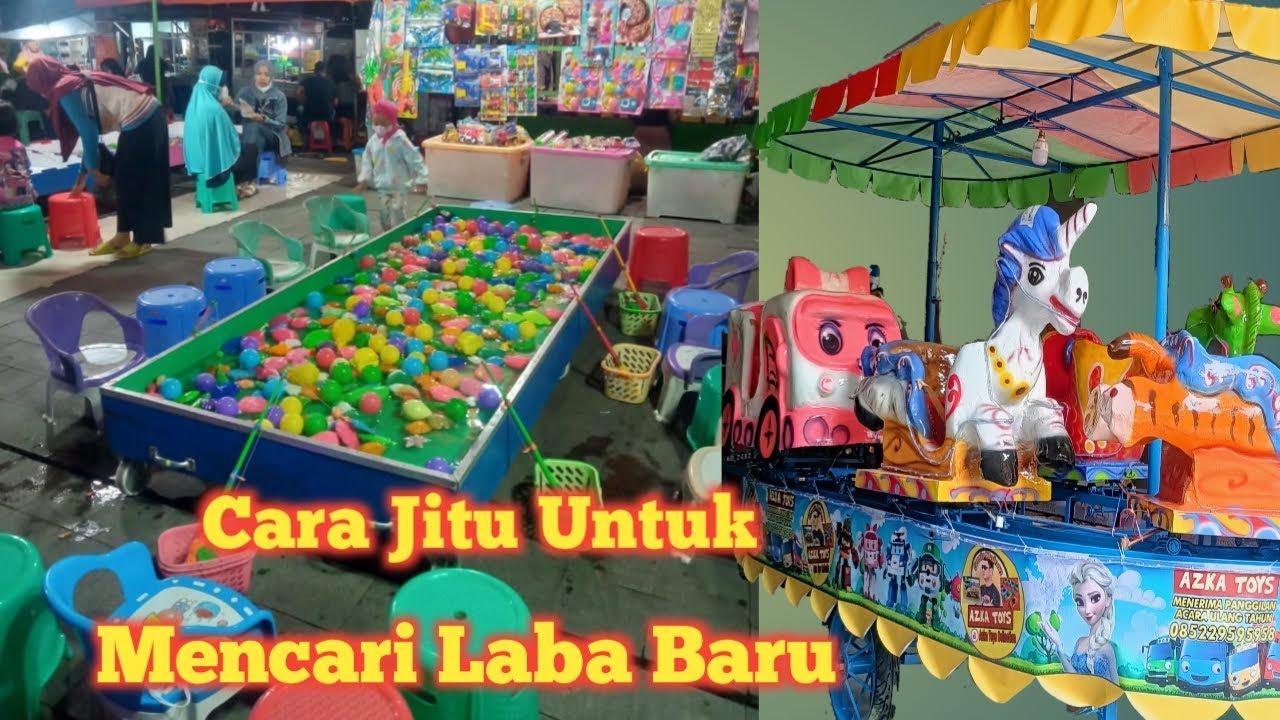 Permainan Baru Di Pasar Malam / Permainan Wahana Terlaris - YouTube