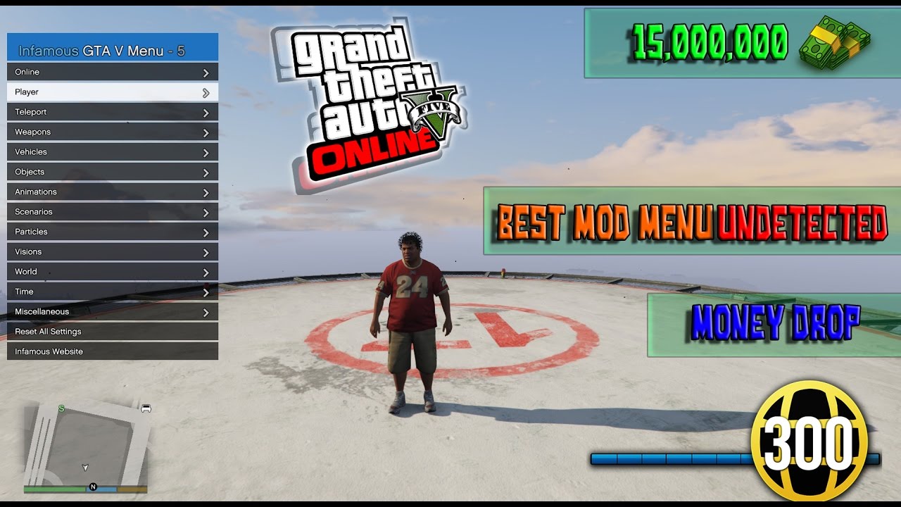GTA V PC Online 1.37 INFAMOUS MOD MENU ★UNDETECTED★ (Download) - YouTube
